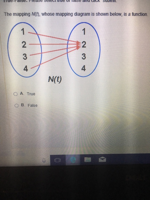 Solved The mapping N(t), whose mapping diagram is shown | Chegg.com
