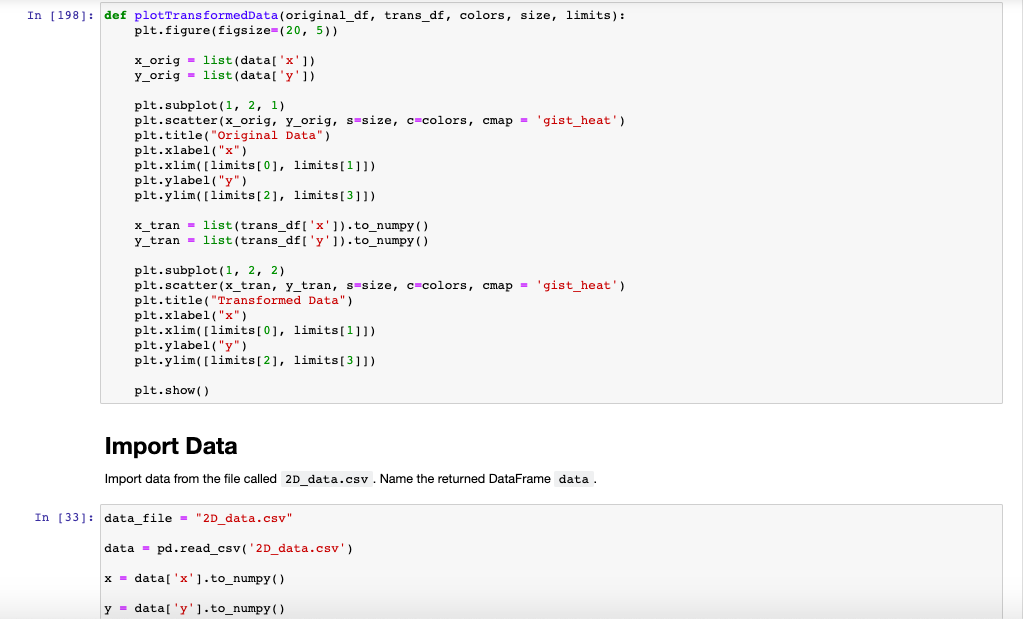 Solved The assignment is to create a function that will plot | Chegg.com