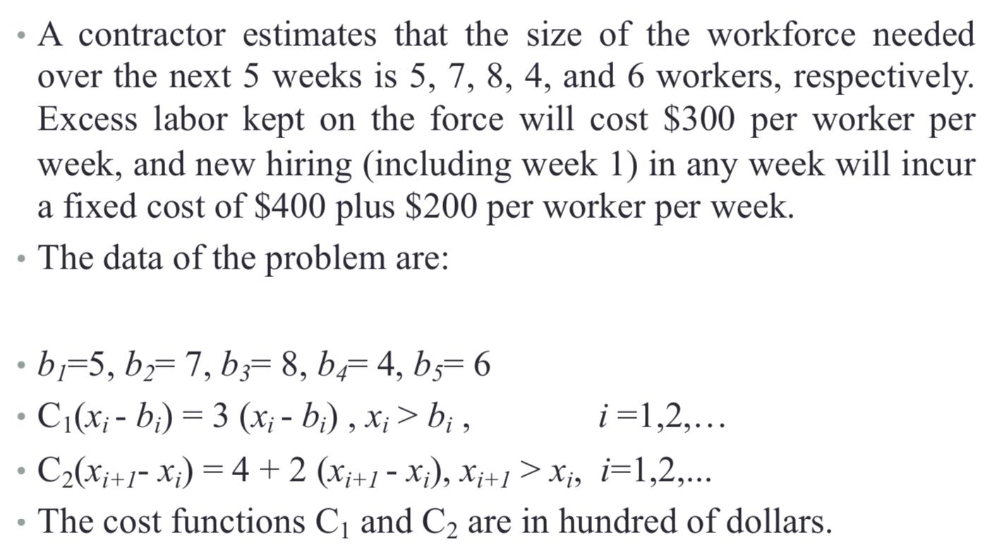 Solved A Contractor Estimates That The Size Of The