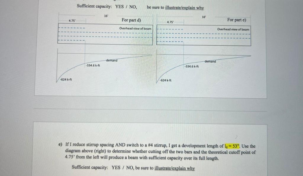 Sufficient capacity: YES / NO, be sure to | Chegg.com