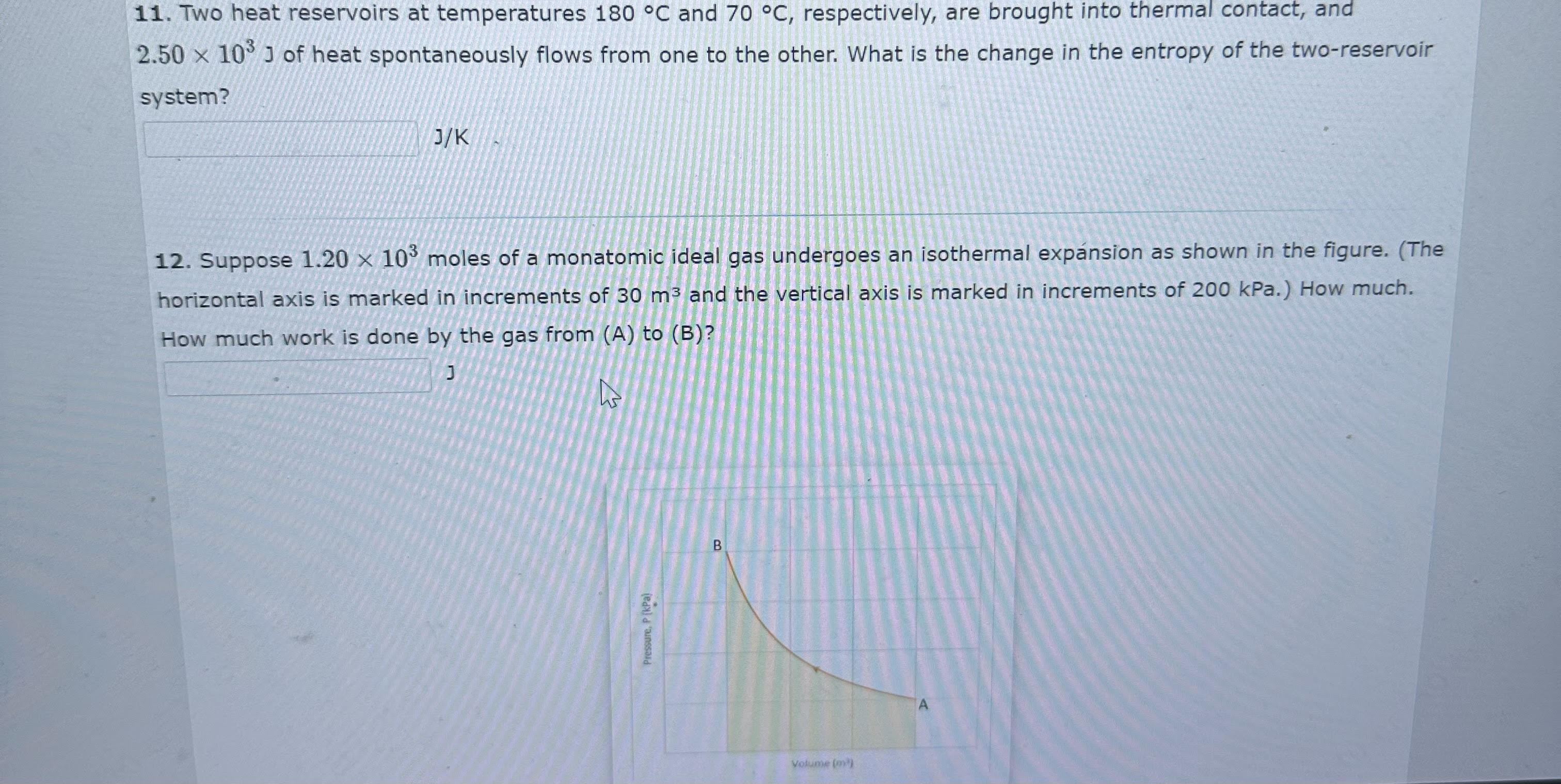 Solved PLEASE DO BOTH QUESTIONS AND WILL UPVOTE IF WORK IS | Chegg.com