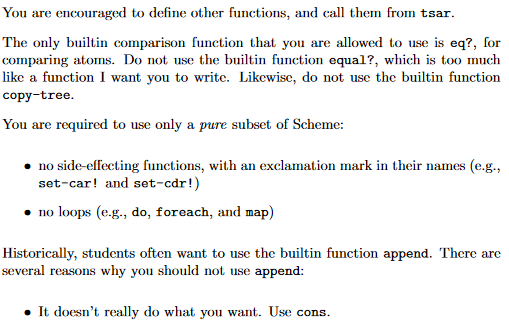 Solved Write and fully demonstrate a Scheme function that | Chegg.com