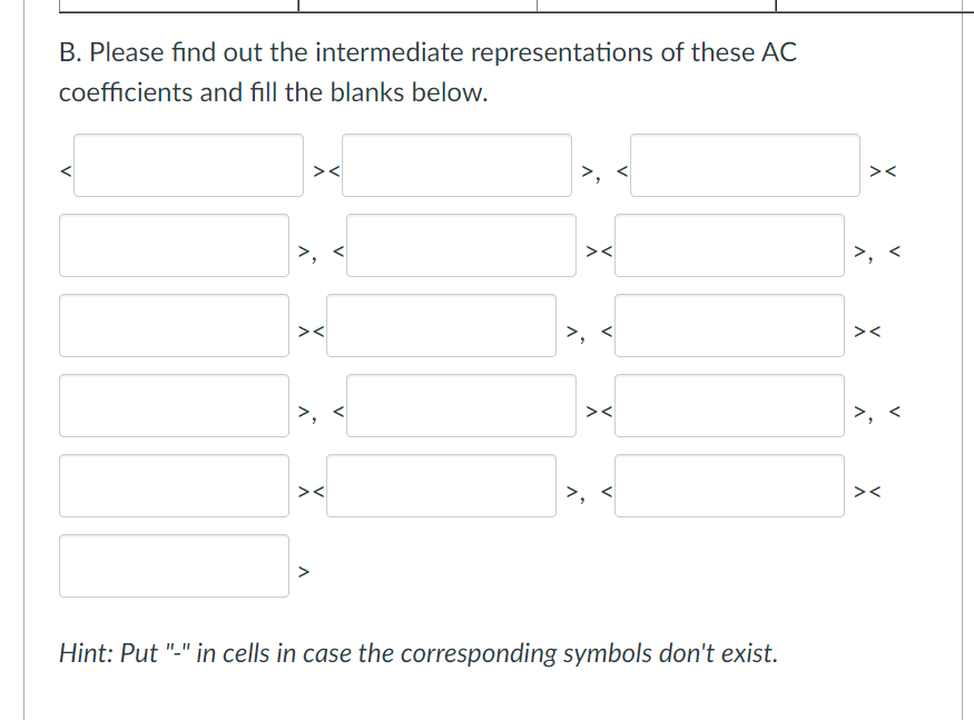 Solved The Dct Coefficients And Corresponding Quantization
