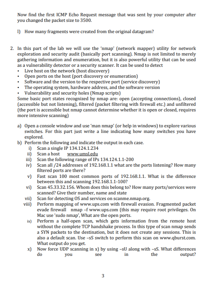 Solved Lab Assignment 3 Max Points: 30 (12+10+8) The purpose | Chegg.com