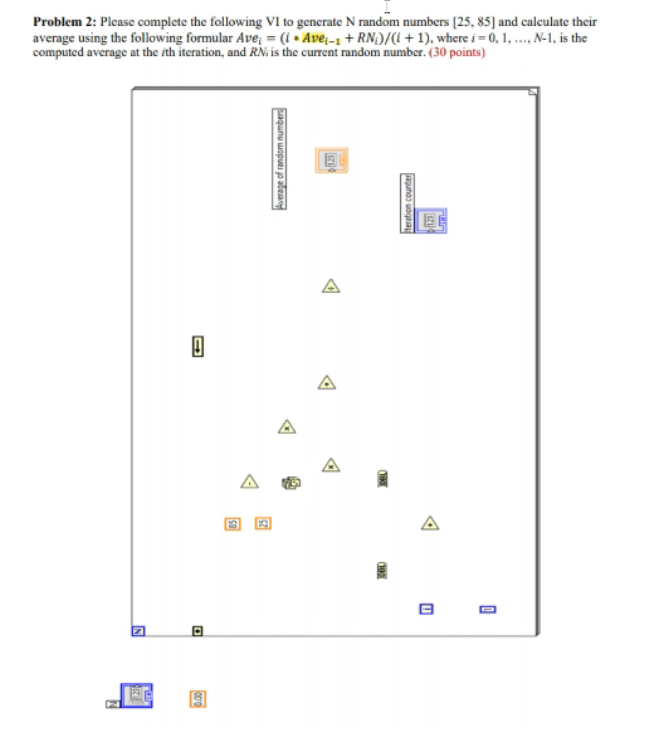 Solved Need help on this problem done in LabVIEW :) just | Chegg.com