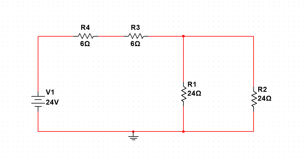 Solved Trying to recreate the circuit above on the | Chegg.com