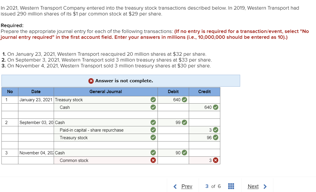 Solved In 2021, Western Transport Company entered into the | Chegg.com