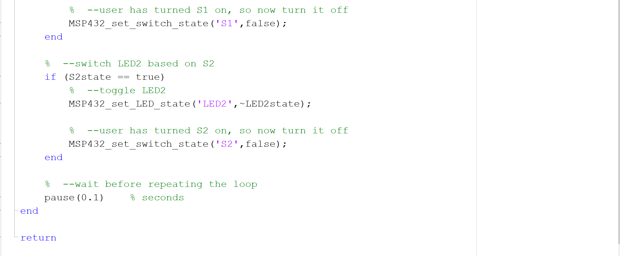 Make changes to the lab1.mcode in order to implement | Chegg.com