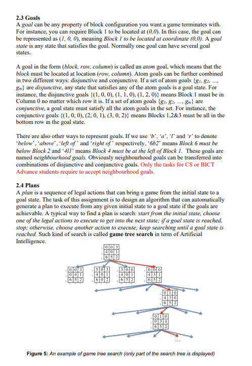 Solved 1. Problem: Mini-SHRDLU SHRDLU is a name of software | Chegg.com