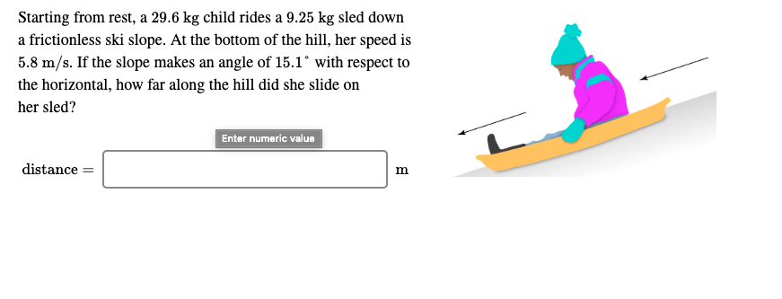 Solved Starting from rest, a 29.6 kg29.6 kg child rides a | Chegg.com