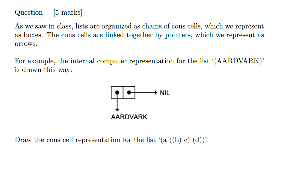 Solved This is a question for Computer Science: Data | Chegg.com