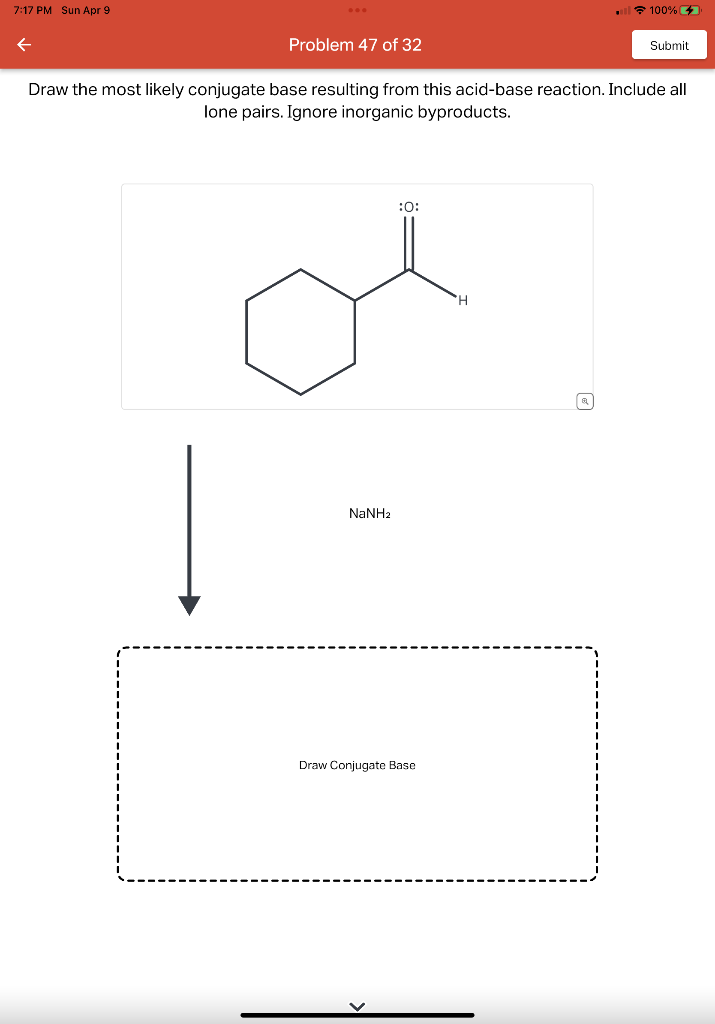 Solved Draw the most likely conjugate base resulting from | Chegg.com