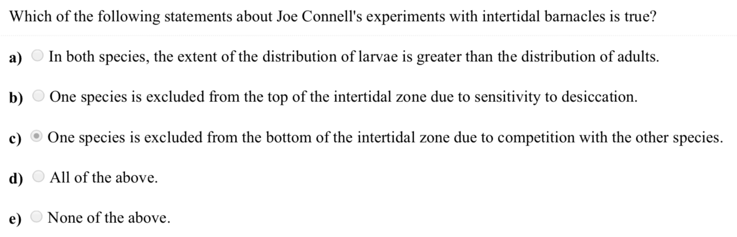 Solved Which of the following statements about Joe Connell's | Chegg.com