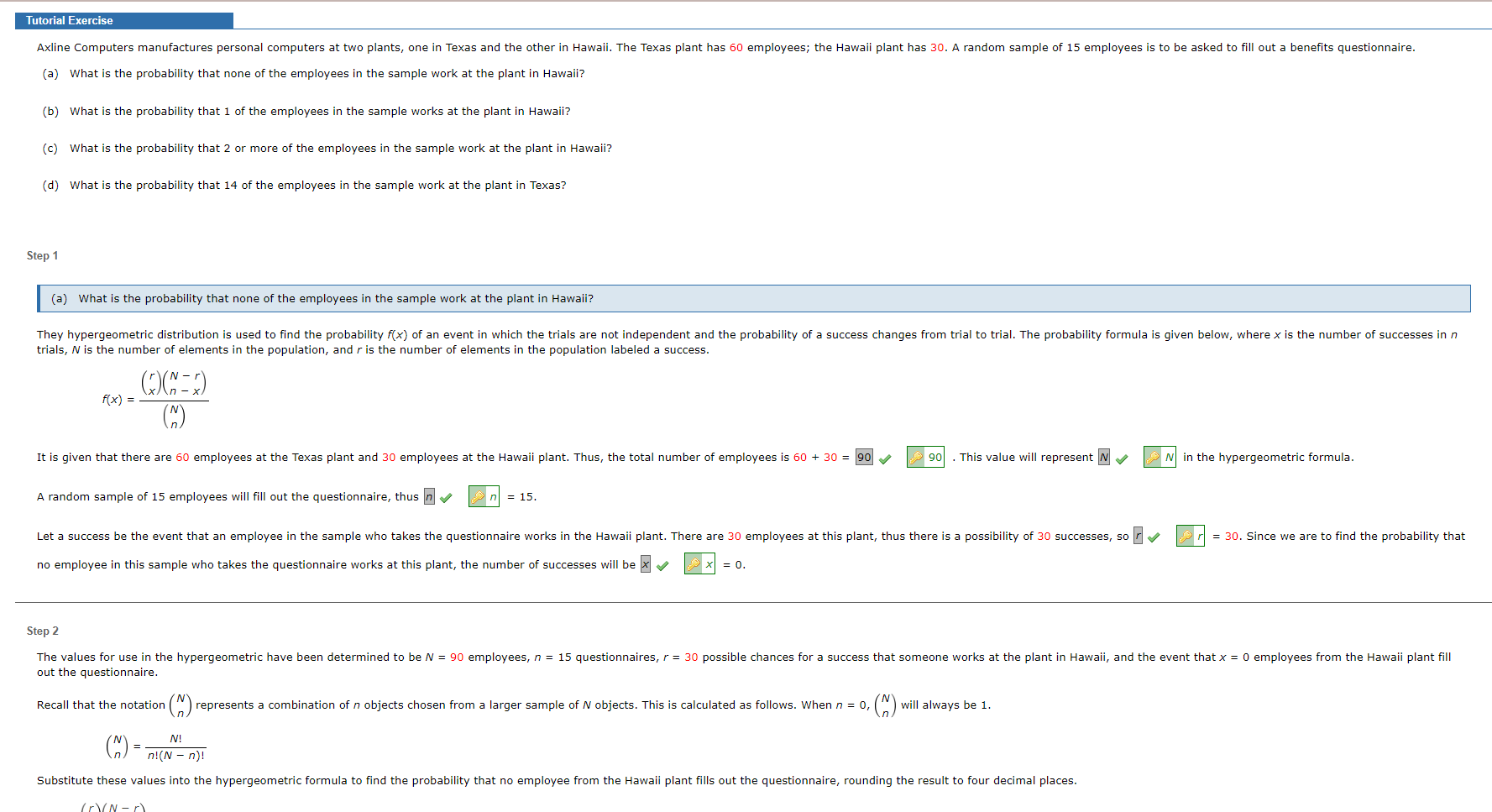 Solved (a) What is the probability that none of the | Chegg.com