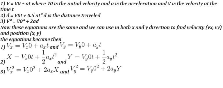 Solved 1) V = V0 + at where VO is the initial velocity and a | Chegg.com