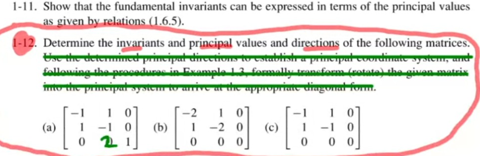 Solved 1-11. ﻿Show that the fundamental invariants can be | Chegg.com
