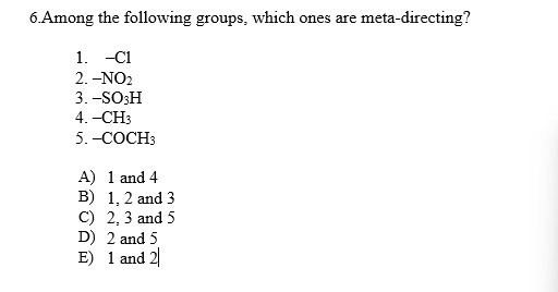 Solved 6.Among the following groups, which ones are | Chegg.com