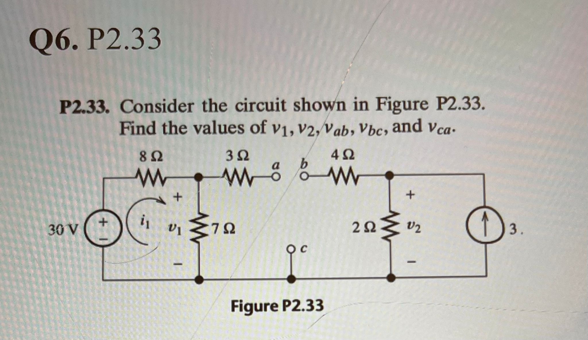 Solved Use current and voltage division to solve Q | Chegg.com