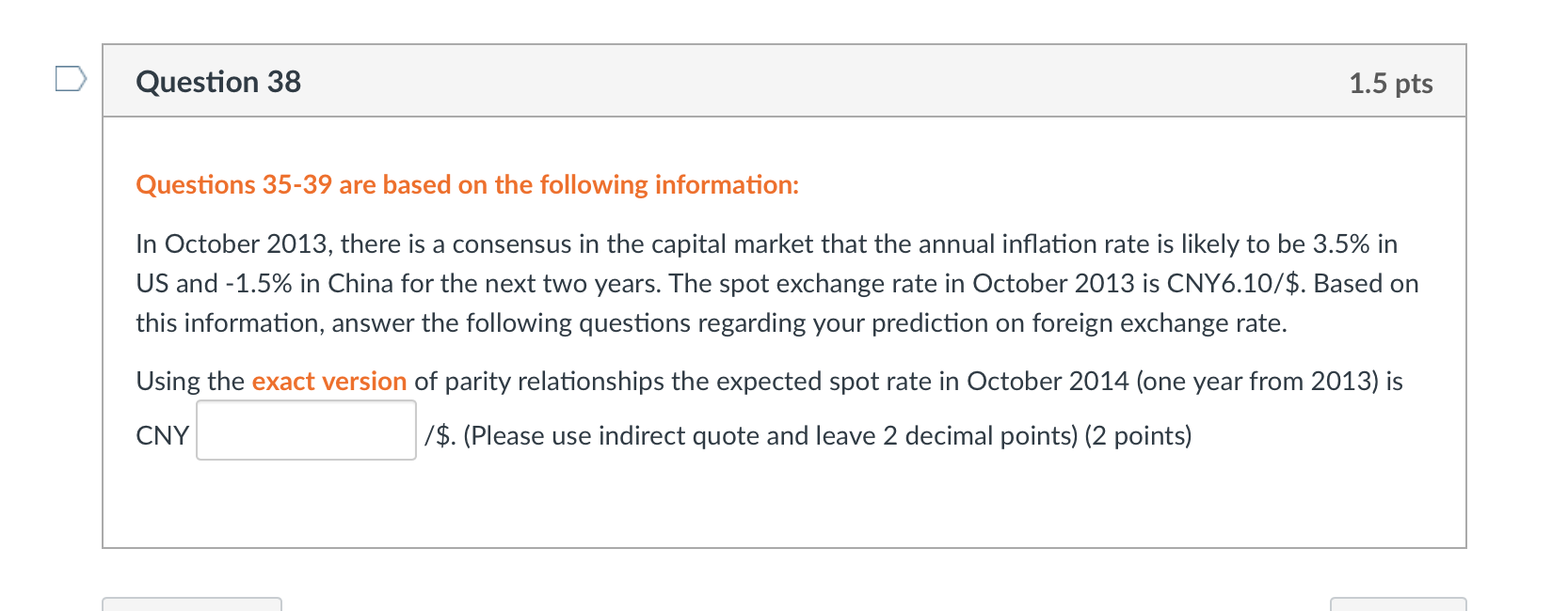 Solved Questions 35−39 are based on the following | Chegg.com