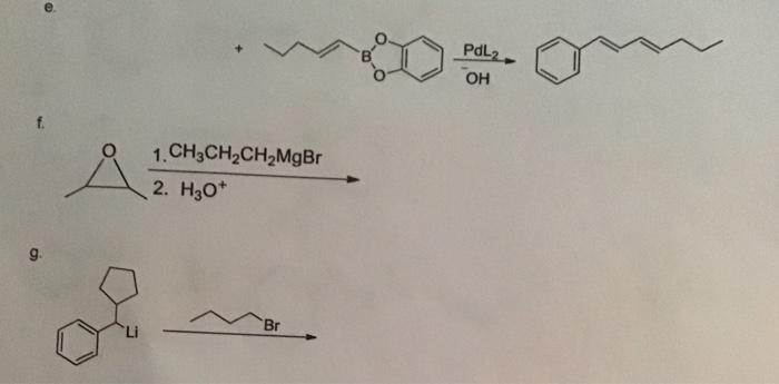 Solved b. (CH2-CH)2Culi C. O 1. (CH3CH2CH2)2CuLi 2. H2O | Chegg.com
