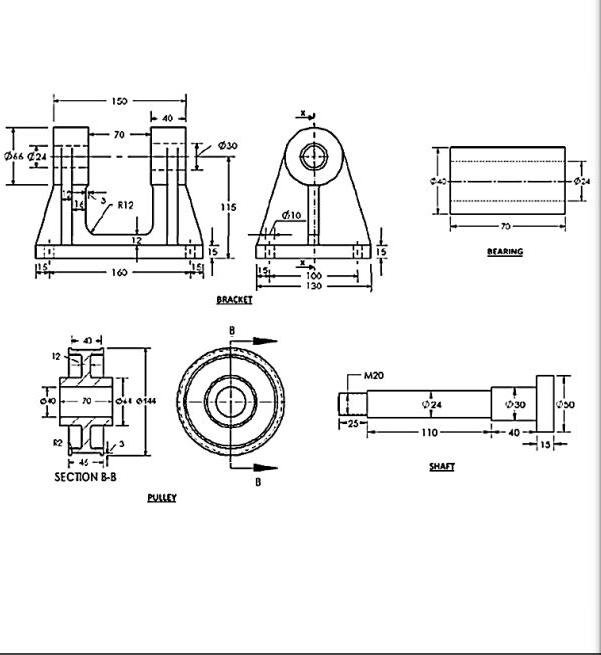 Solved 2. Figure 1 shows the parts which make up a belt | Chegg.com