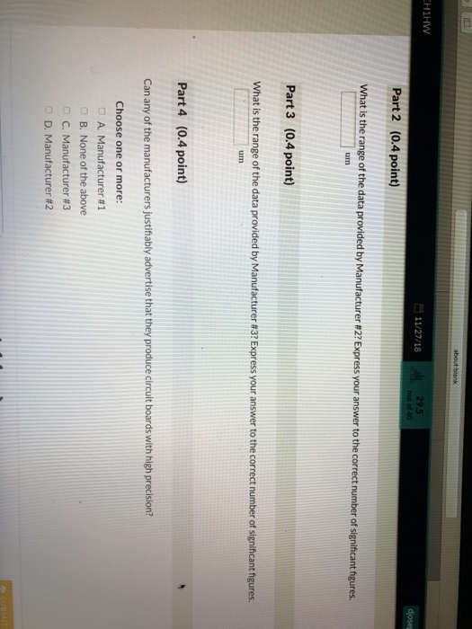 Solved The widths of copper lines in printed circuit boards | Chegg.com