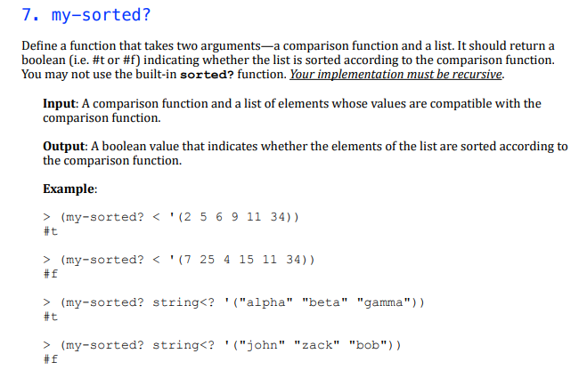 Solved Define a function that takes two arguments-a | Chegg.com