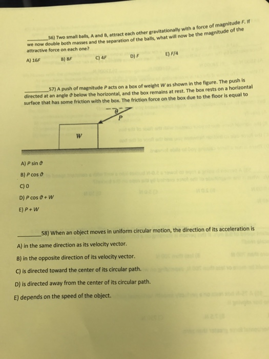 Solved Two small balls, A and B attract each other | Chegg.com