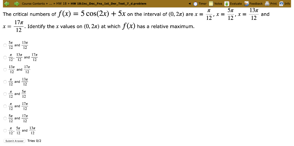 Solved Course Contents Hw 18 Hw Chegg