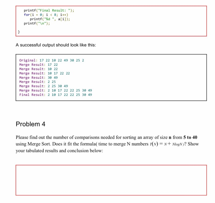 Solved Problem 3 Below you will see a partial implementation | Chegg.com