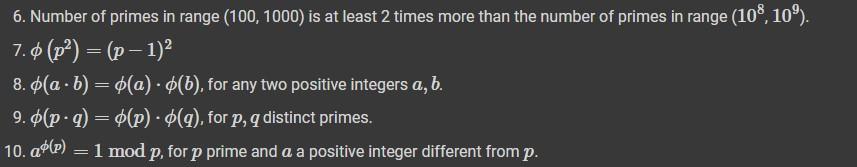 Solved 6. Number of primes in range (100,1000) is at least 2 | Chegg.com