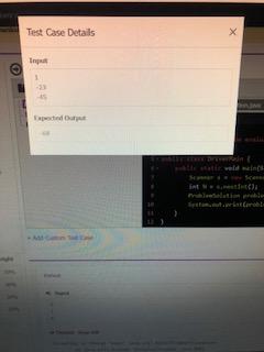 Solved JAVA Find addition of two numbers using Class | Chegg.com