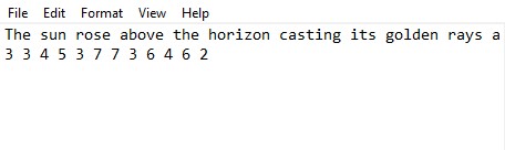 Solved File Edit Format View Help The sun rose above the | Chegg.com