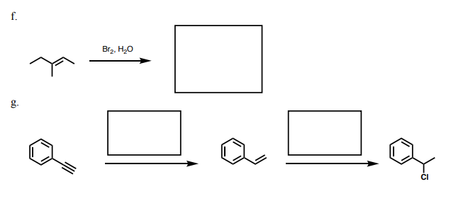 Solved 1. Fill in the missing reactant/reagent/product. | Chegg.com