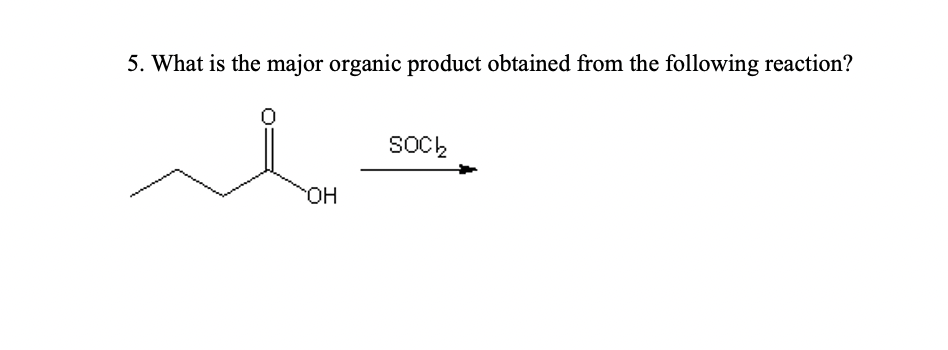 [Solved]: Show step by step 5. What is the major orga