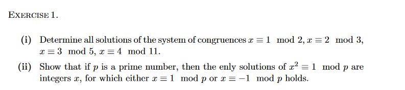 Solved (i) Determine all solutions of the system of | Chegg.com