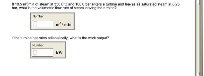 Solved What are the specific enthalpy and specific volume of | Chegg.com