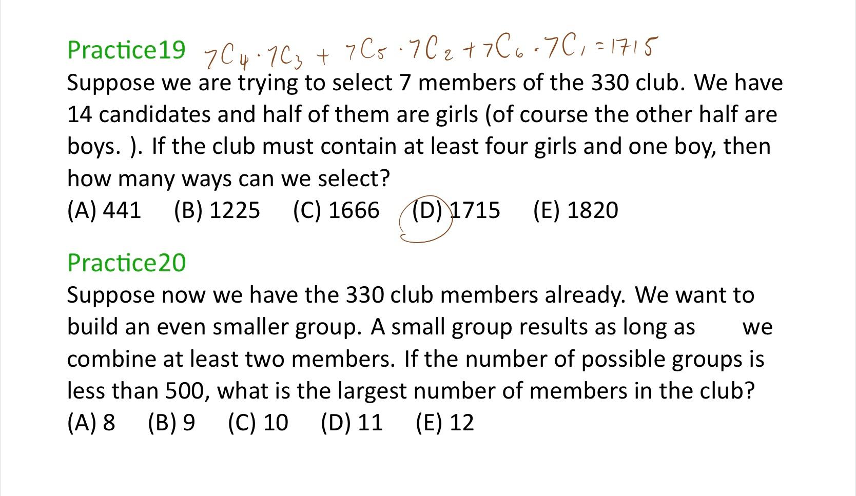 Solved Practice 19 is solved, but I am not sure if 19 and | Chegg.com