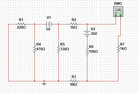 Solved Calculate the current in the resistance R7 by the | Chegg.com