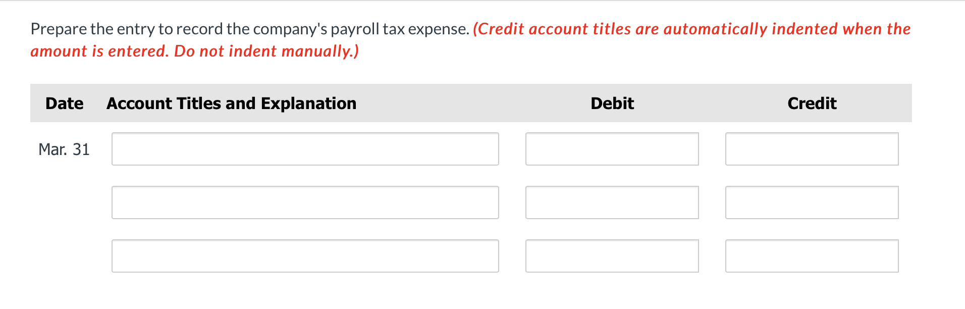 Solved During the month of March, Lisa Company's employees | Chegg.com