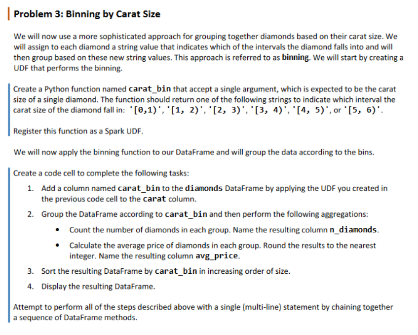 Solved Parts 2 and 3Databricksfrom pyspark.sqlimport | Chegg.com