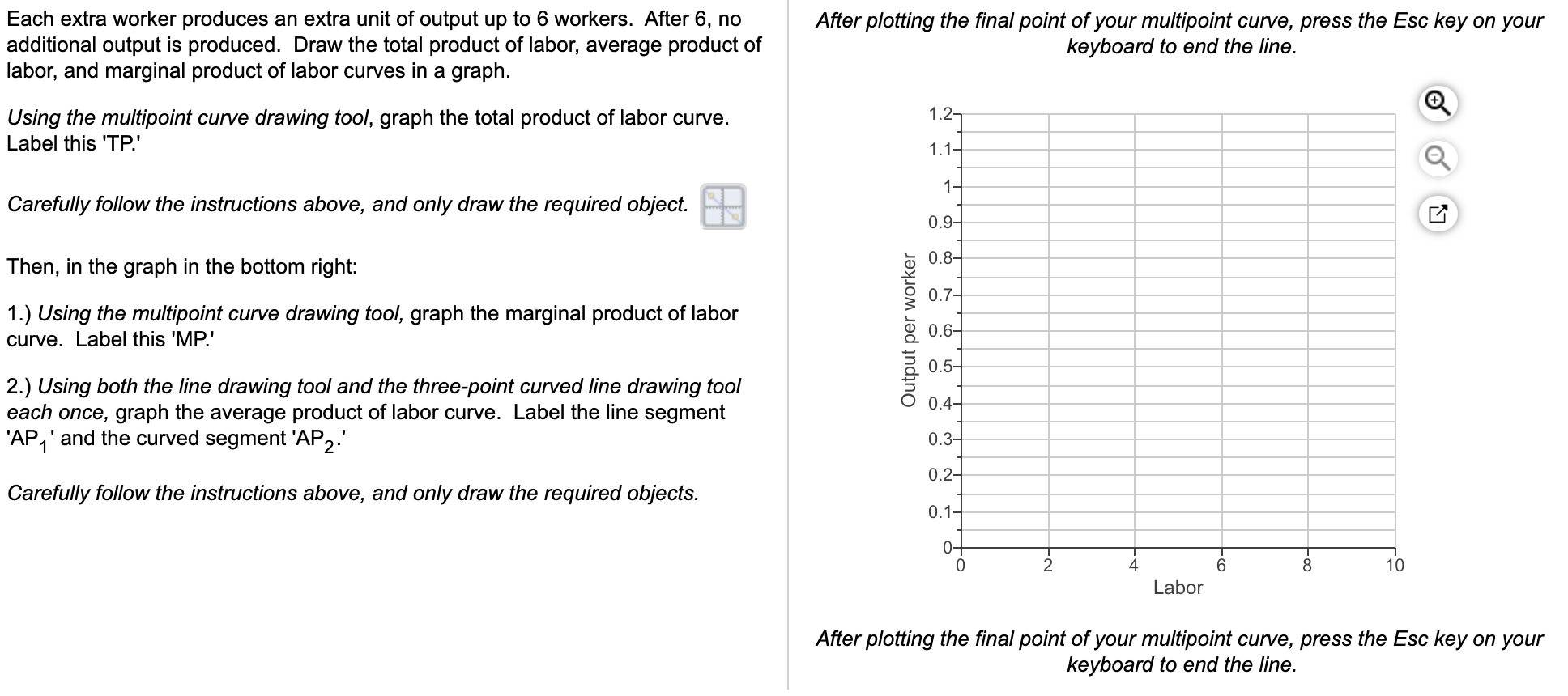 Solved Each extra worker produces an extra unit of output up | Chegg.com