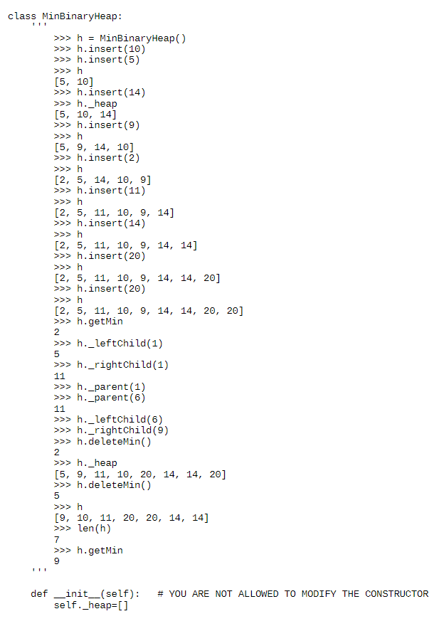 Solved - Note that the index passed into the _parent, | Chegg.com