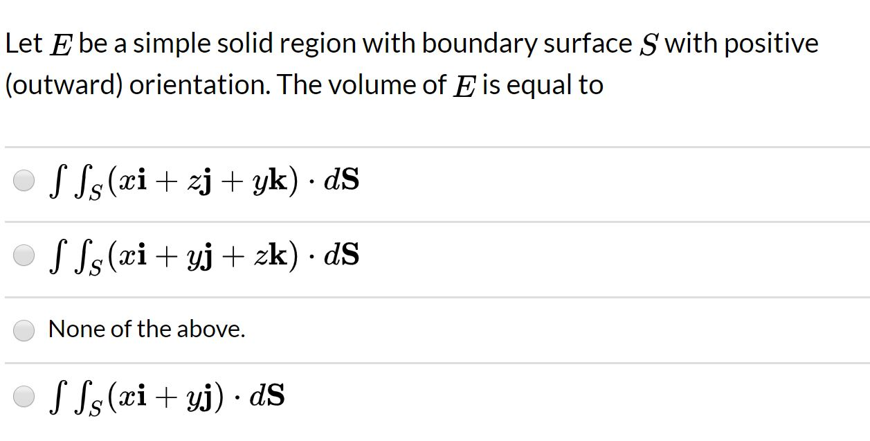 Solved Let E be a simple solid region with boundary surface | Chegg.com