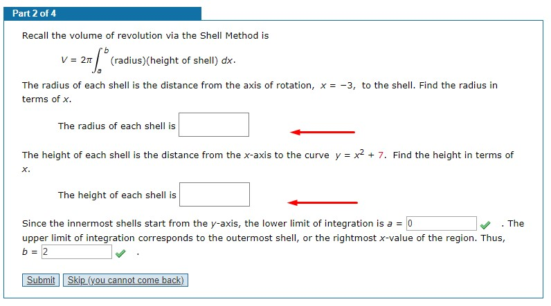 Solved Use the most convenient method (Disk or Shell Method) | Chegg.com