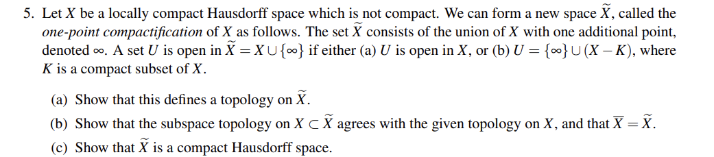 Solved Let X be a locally compact Hausdorff space which is | Chegg.com