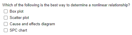 Solved Which of the following is the best way to determine a | Chegg.com