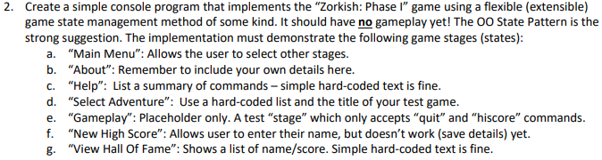 Code Must be written in VISUAL STUDIO CODE | Chegg.com