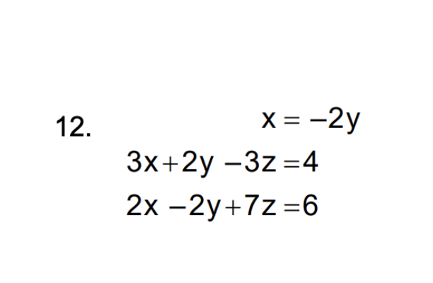Solved Use either the substitution method or the elimination | Chegg.com