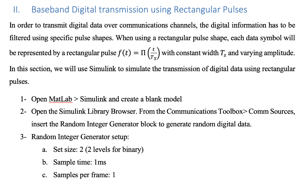 v mm BPSK Random Integer Rectangular Pulse Filter | Chegg.com